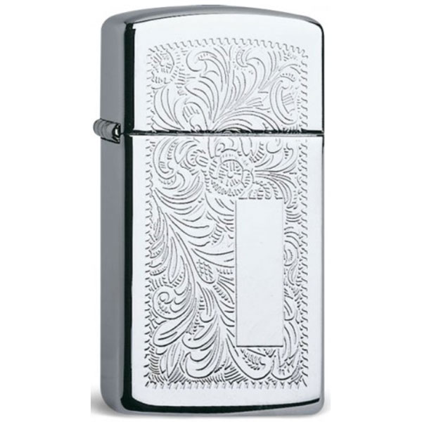 Zippo Venetian Chrome Slim – Tabacshop