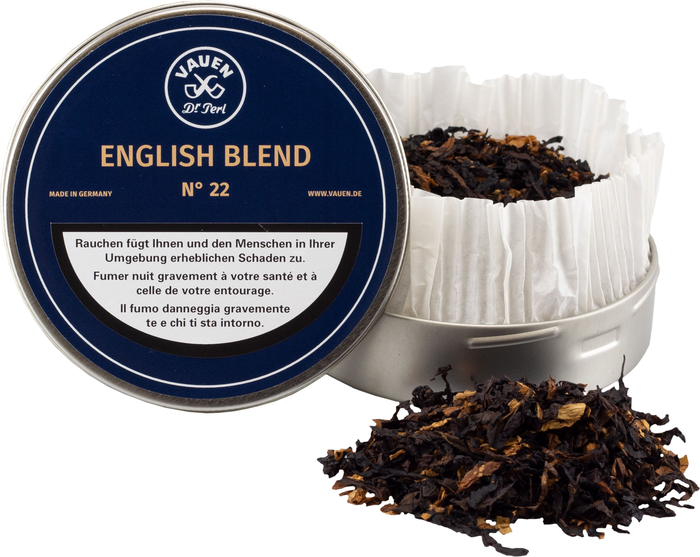 Tabac à pipe-Vauen English Blend No.22 - TabacShop.ch | Vente de tabac ...