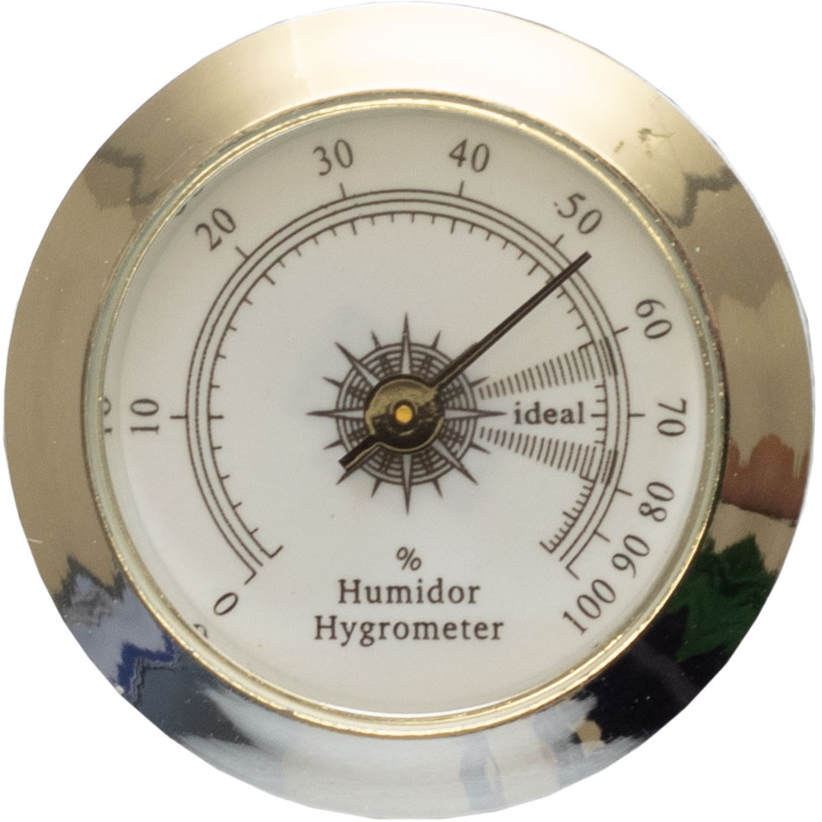 Hygrometer round white face - TabacShop.ch | Vente de tabac en ligne ...
