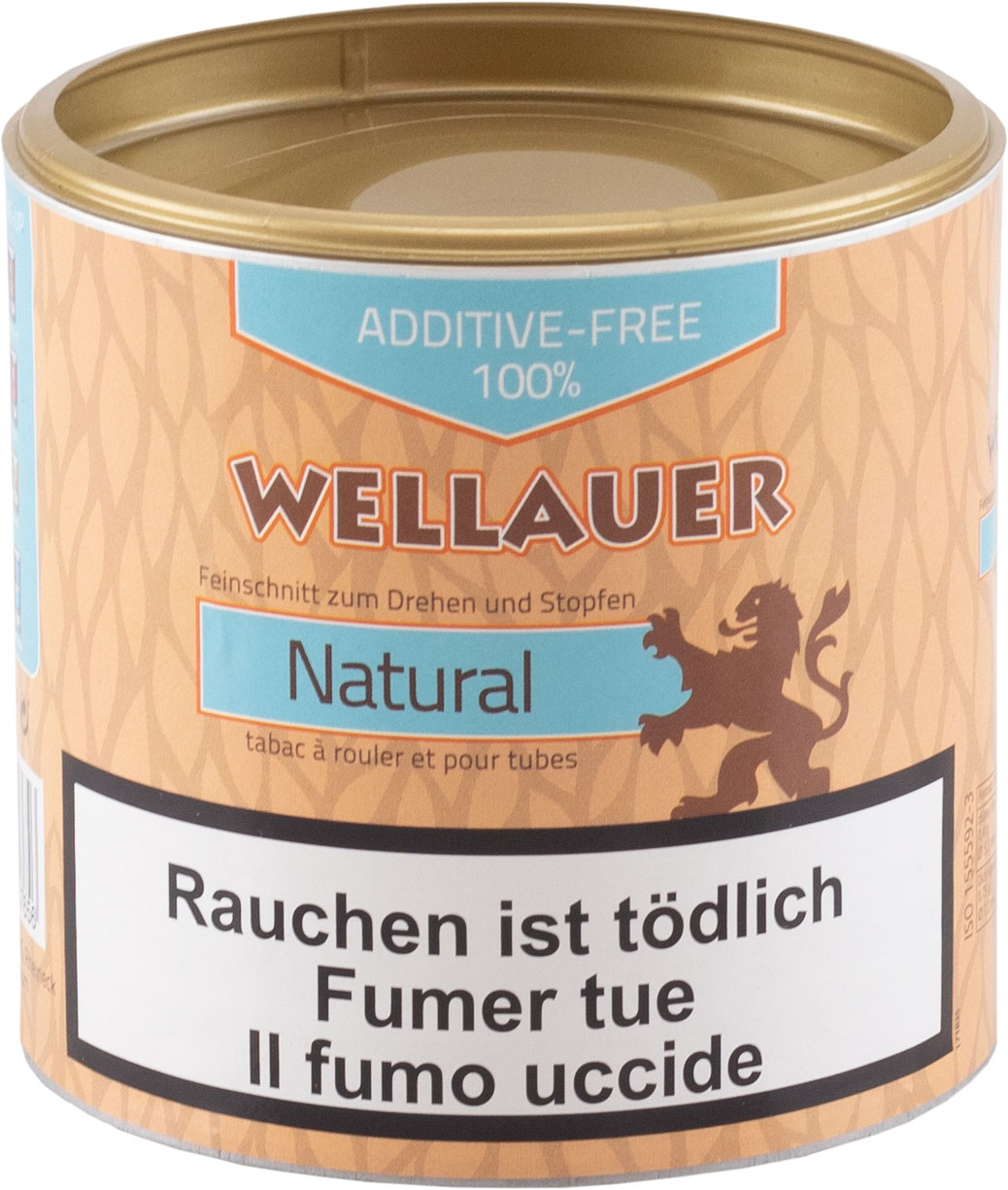 Tabac à rouler - Wellauer Natural 100g - TabacShop.ch | Vente de tabac ...