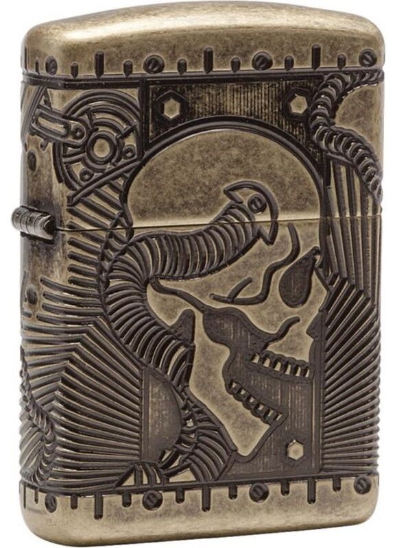 Zippo Armor Antique Brass - TabacShop.ch | Vente de tabac en ligne | Fribourg